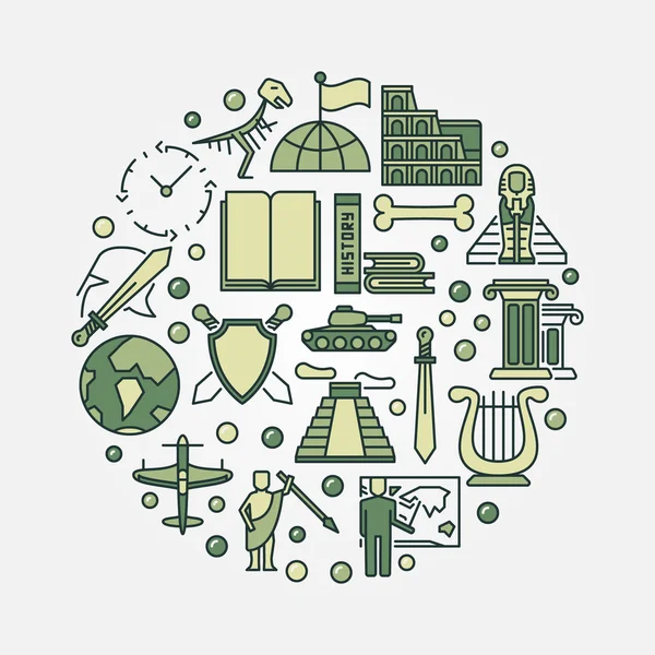 World history illustration — Stock Vector © sn3g #123315362