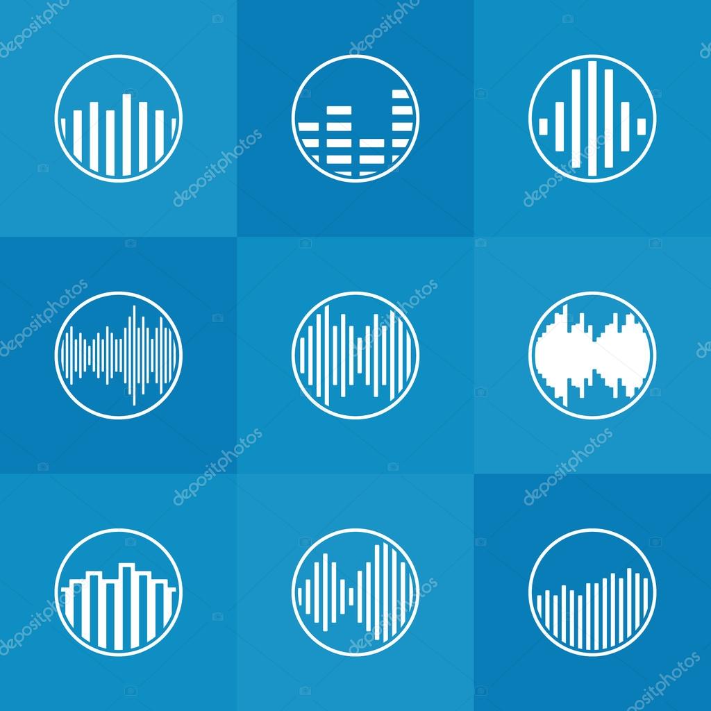 Soundwave icon or logo Stock Vector Image by ©sn3g #79161888
