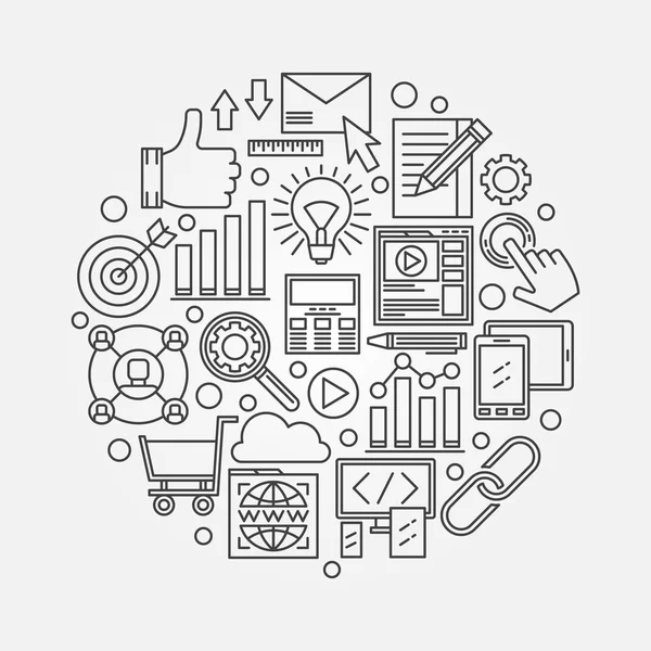 Innovation round flat illustration Stock Vector by ©sn3g 117630010 Innovation round flat illustration Stock Vector by ©sn3g 117630010