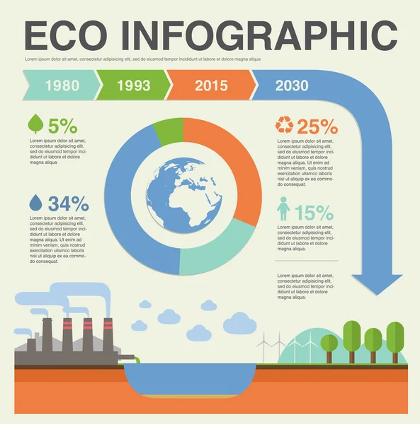 Ecology Concept Icons Set — Stock Vector © Ozerina #70420201