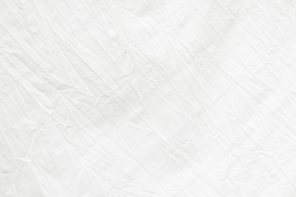Wrinkle white fabric folding texture detailed — Stock Photo ...