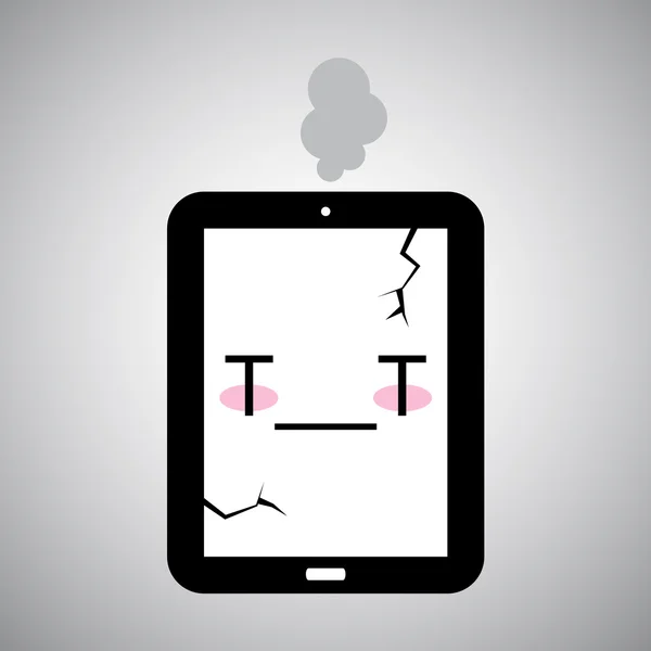 Sick computer icon Stock Vector Image by ©bitontawan02 #58322463