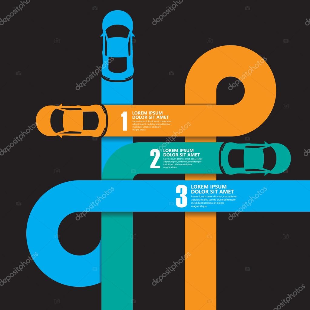 Race car infographics Stock Illustration by ©bitontawan02 #74992559