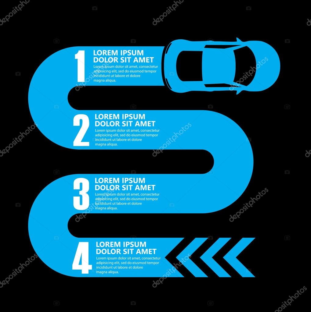 Race car infographics Stock Vector by ©bitontawan02 74993429