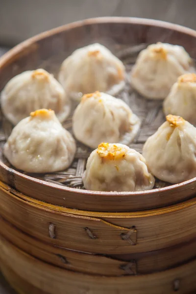 Steamed Crab powder Asian Buns - Stock Image - Everypixel