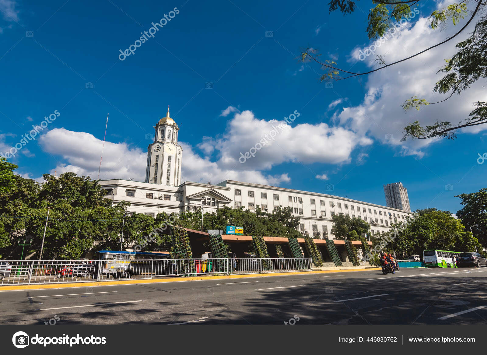 Manila Philippines Manila City Hall Seen Taft Avenue – Stock Editorial ...