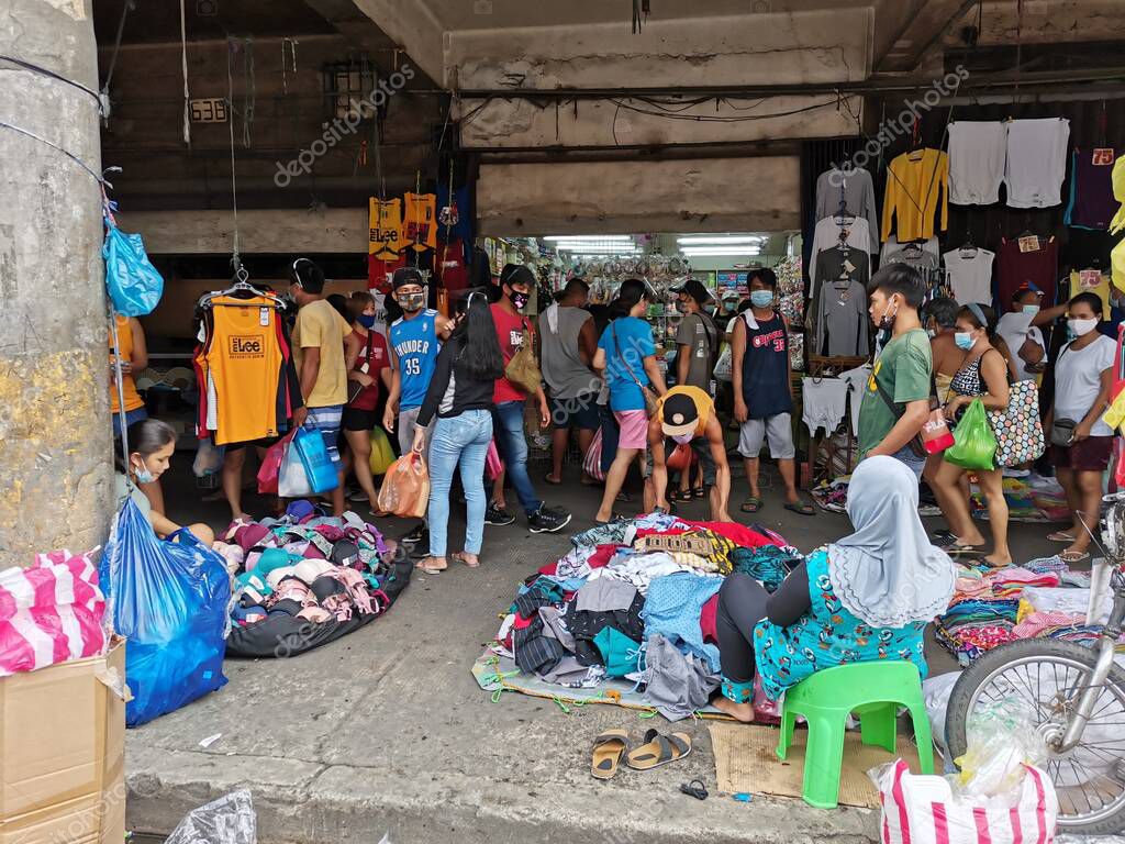Divisoria, Manila, Filipinas - Ene 2021: Tanto las tiendas regulares ...