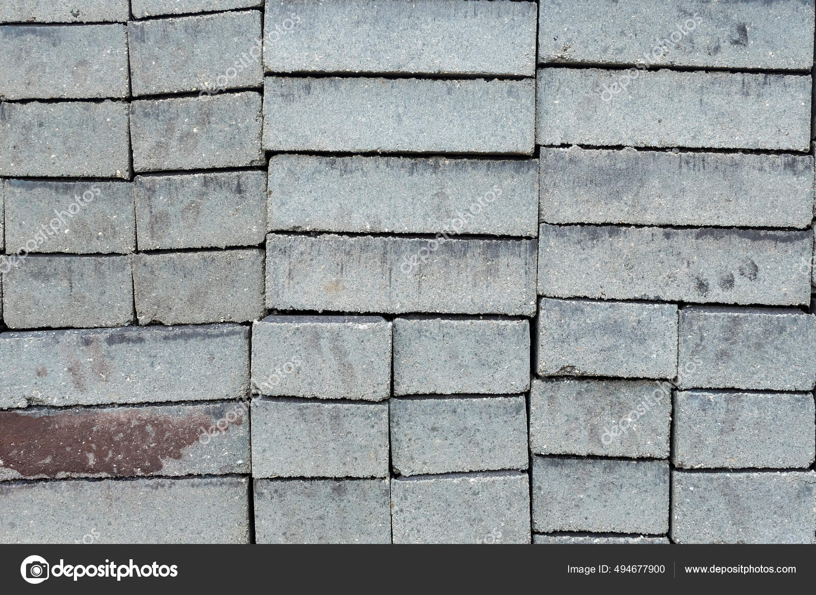 Rectangular Brick Shaped Concrete Pavers Sale Display Garden Supply ...