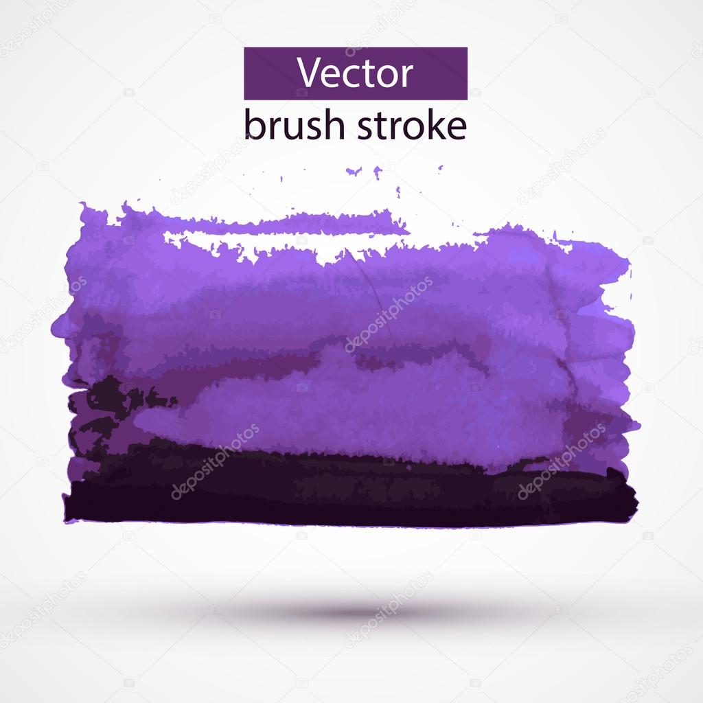 Paint stroke vector design element. Stock Vector Image by ©omioki23 ...