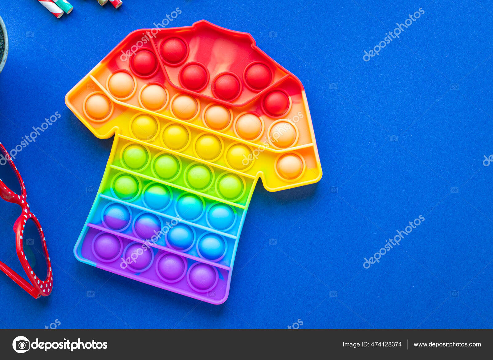 Simple Dimple Pop Popit Stress Sensory Toy Burst Puzzle Entertainment ...