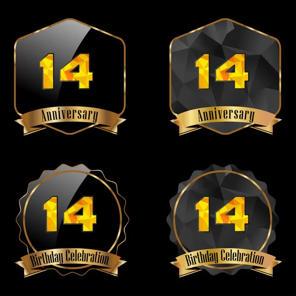 Número 14 Vector Art Stock Images | Depositphotos