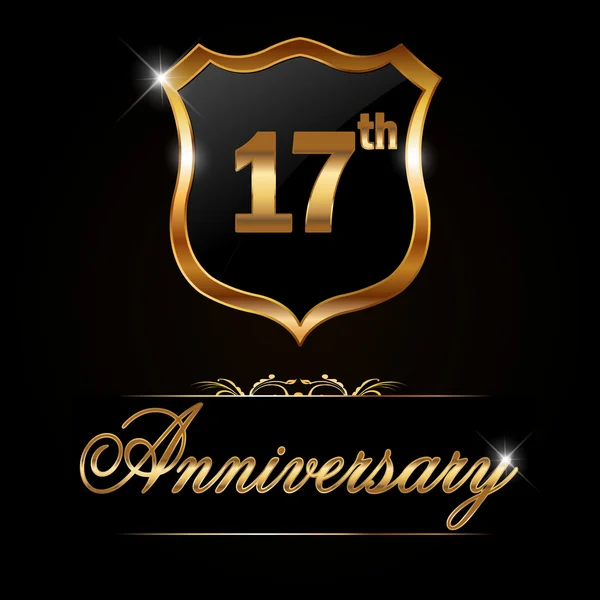 147 17th anniversary gold Vectors, Royalty-free Vector 17th anniversary ...