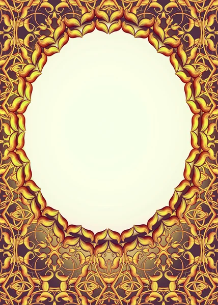 Retro Fantasy frame - Stock Image - Everypixel