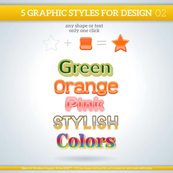 Trendy styles Vector Art Stock Images | Depositphotos