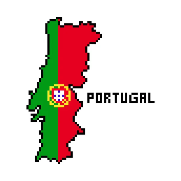 100,000 Portugal pixel map Vector Images | Depositphotos