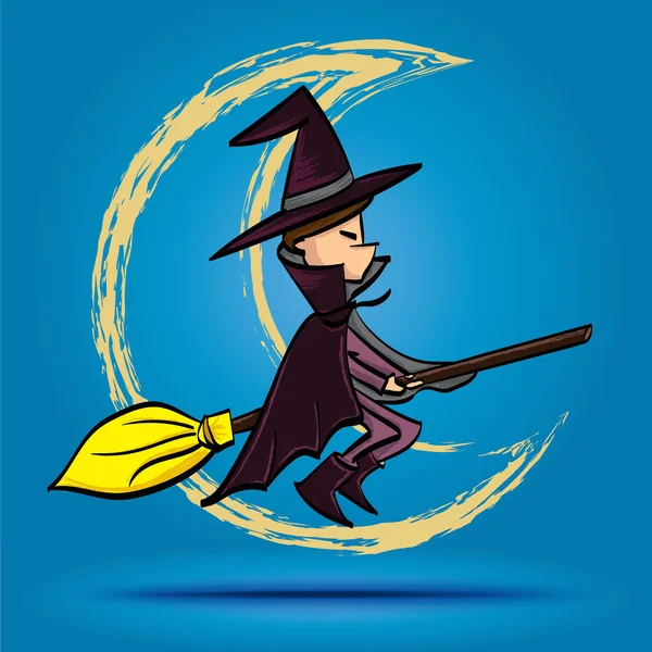 Flying broom Vector Art Stock Images | Depositphotos