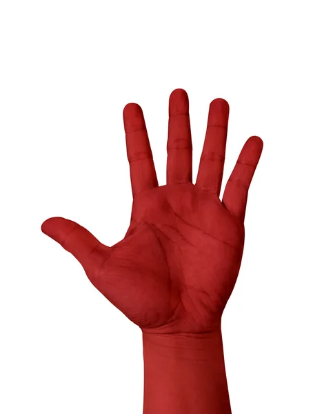 Red hands Stock Photos, Royalty Free Red hands Images | Depositphotos