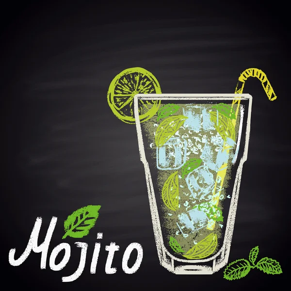 Mojito drawing Vector Art Stock Images | Depositphotos