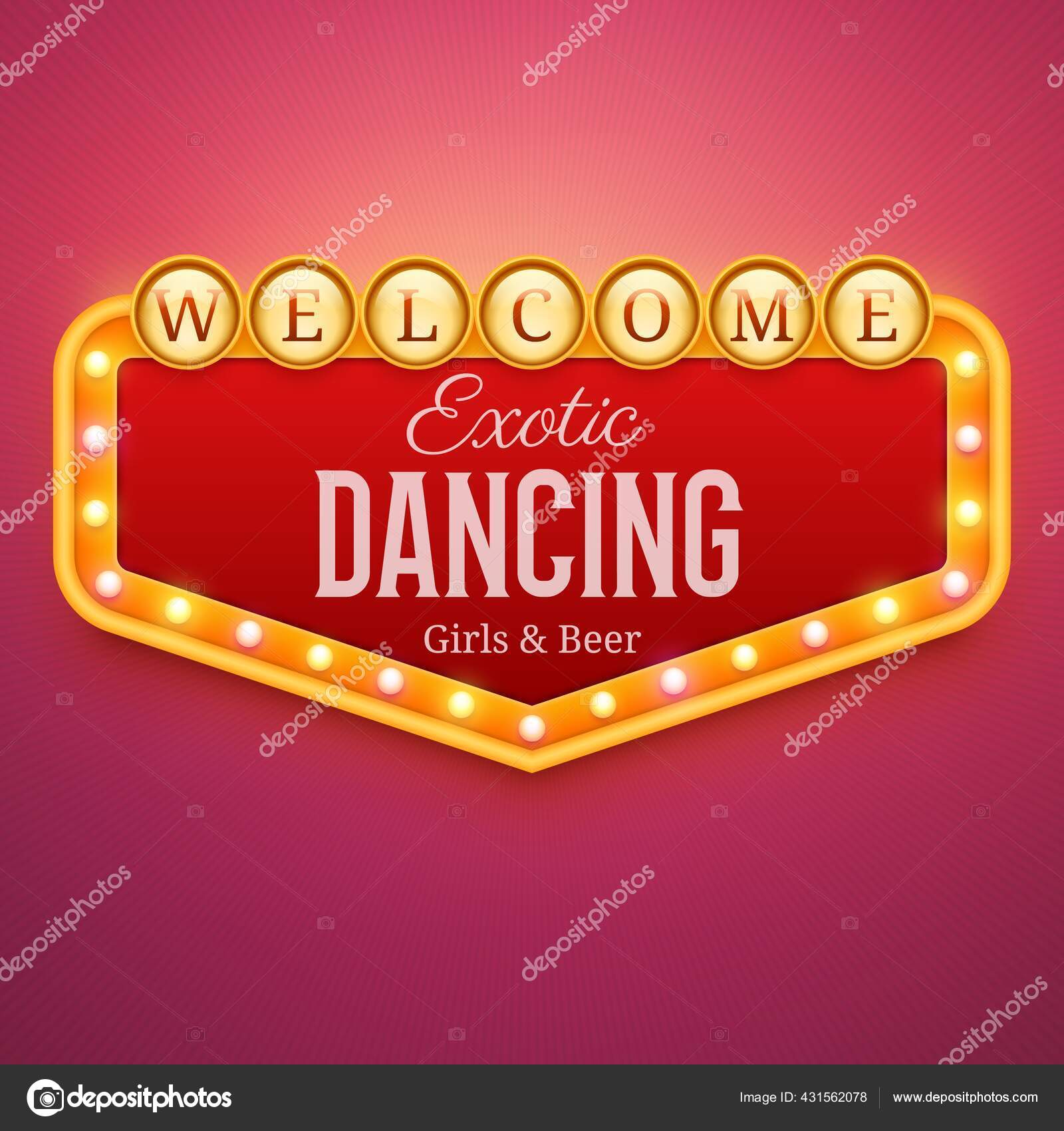 Freak Show Light Sign Wall Signage Marquee Lights Circus Show Stock ...