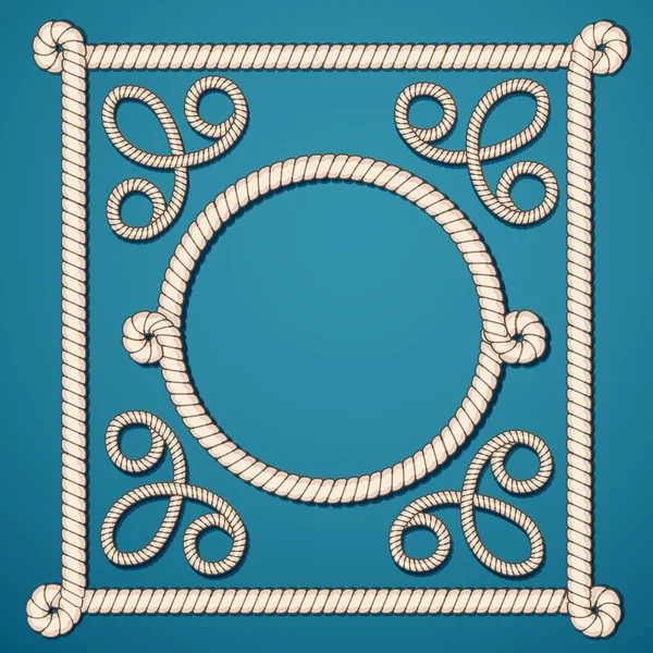 ᐈ Circle rope stock vectors, Royalty Free rope circle images | download ...
