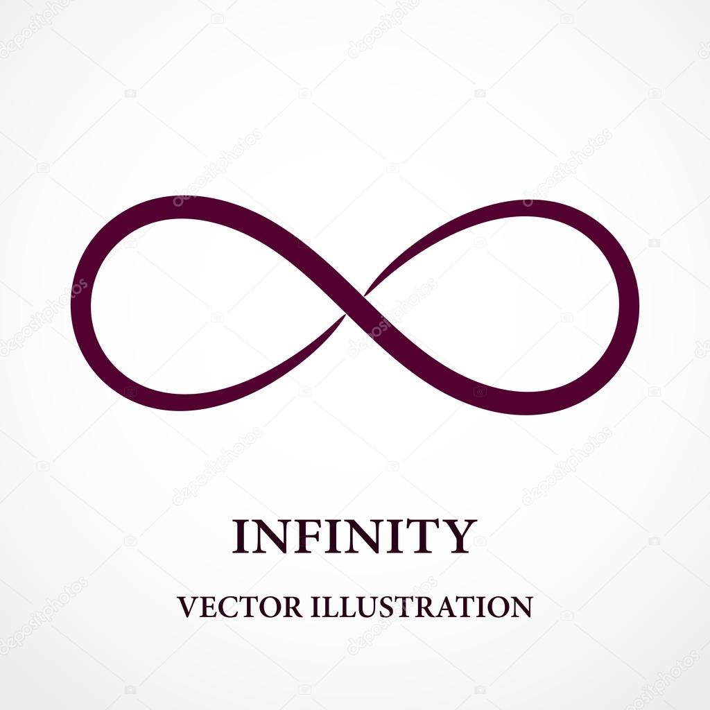 Símbolo infinito abstracto Vector de stock por ©CosmoSquirrel 121653602