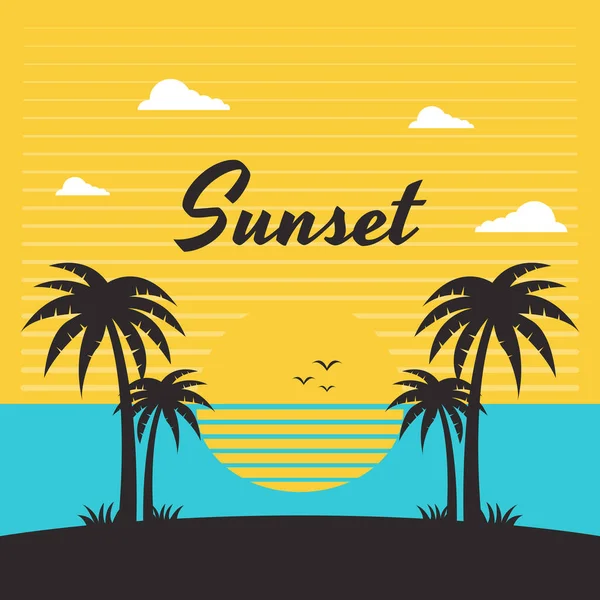 100,000 Hawaii sunset Vector Images | Depositphotos