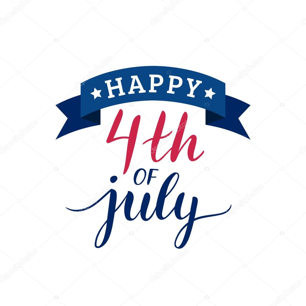 Happy 4th of July card Stock Vector Image by ©vladayoung #121779744