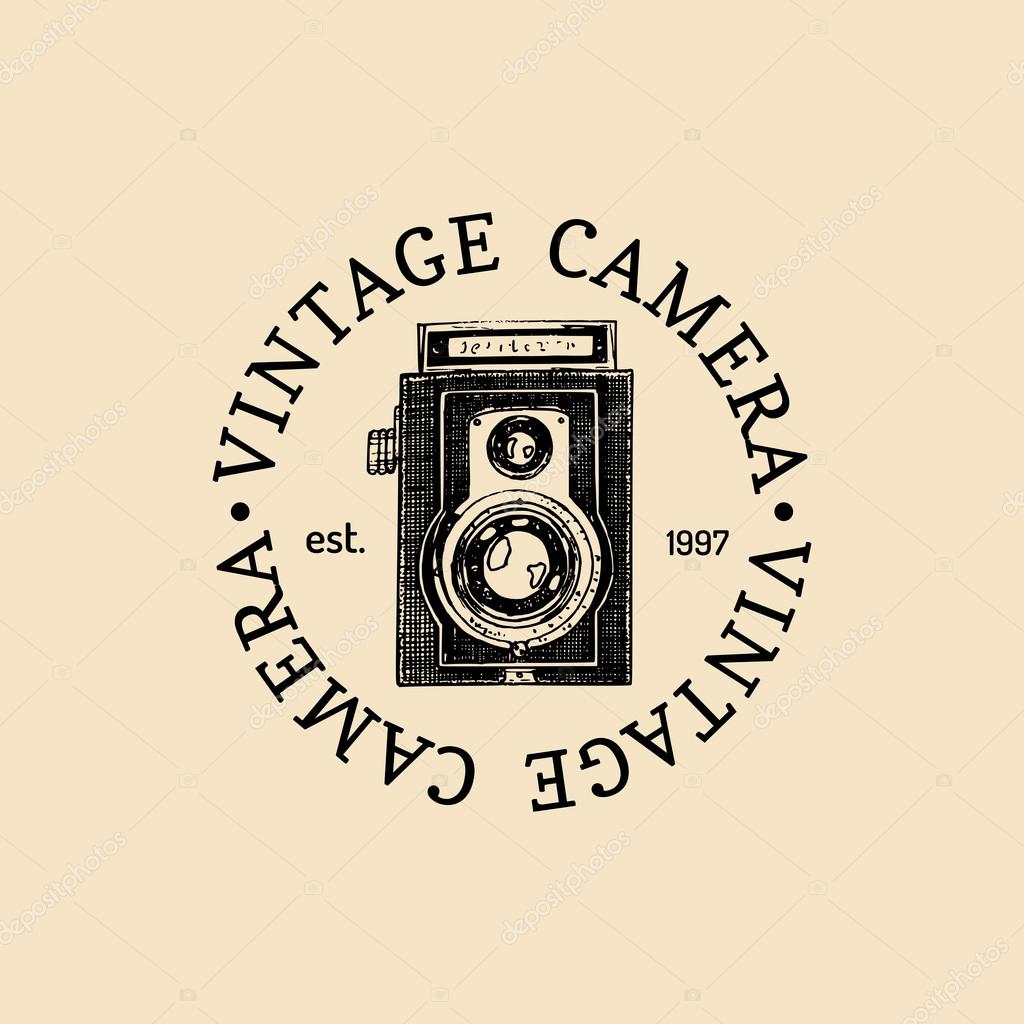 Photography logo. vintage camera Stock Vector Image by ©vladayoung ...