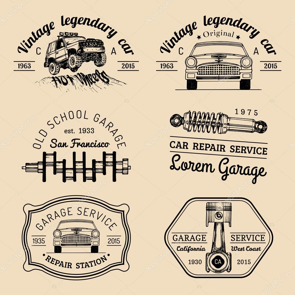 Vintage Mechanic Logo