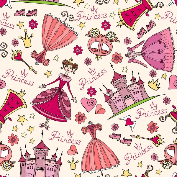 Princess background Vector Art Stock Images | Depositphotos