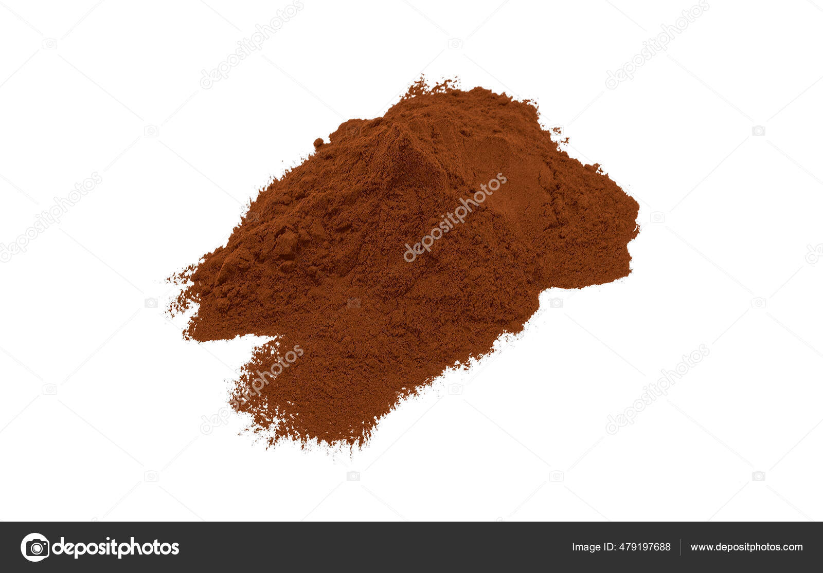 Brown Color Powder Texture White Background — Stock Photo © camaralenta ...