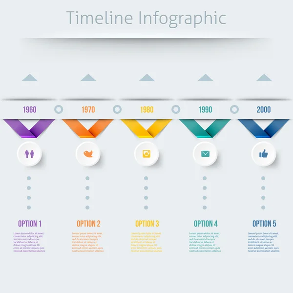 Timeline horizontal Stock Vectors, Royalty Free Timeline horizontal ...