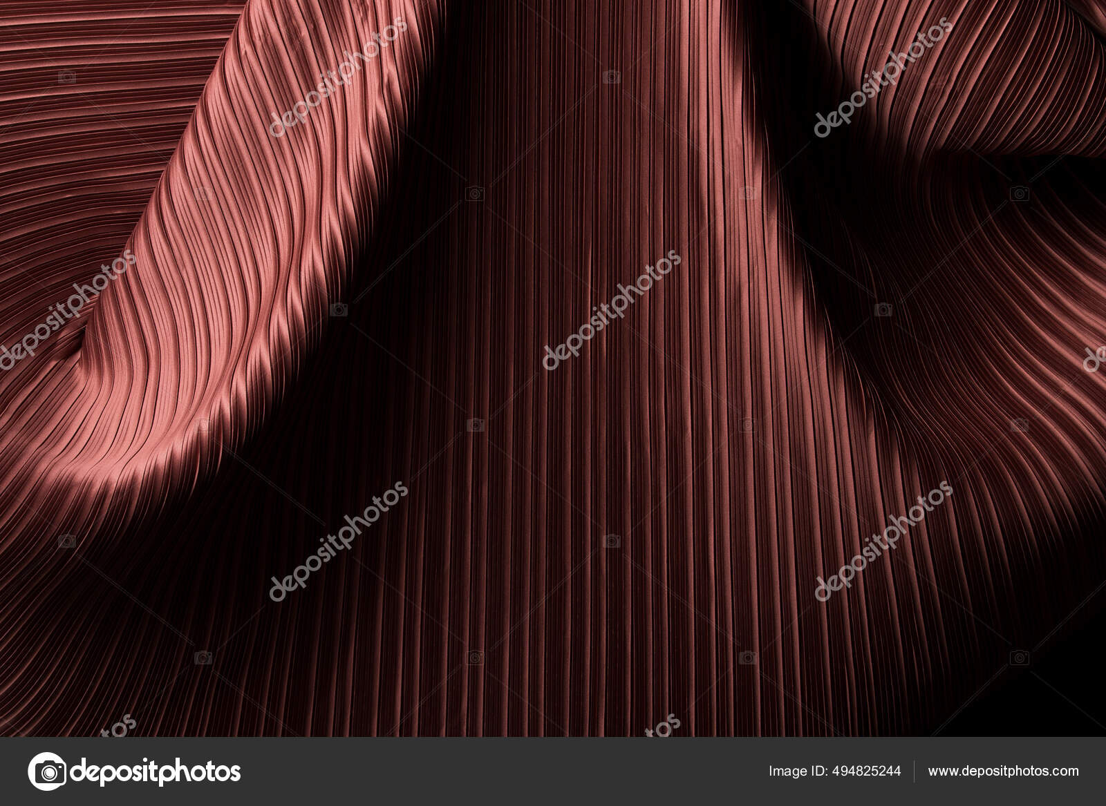 Pleat Fabric Long Line Drape Shadow Pleated Style Textile Pattern Stock ...