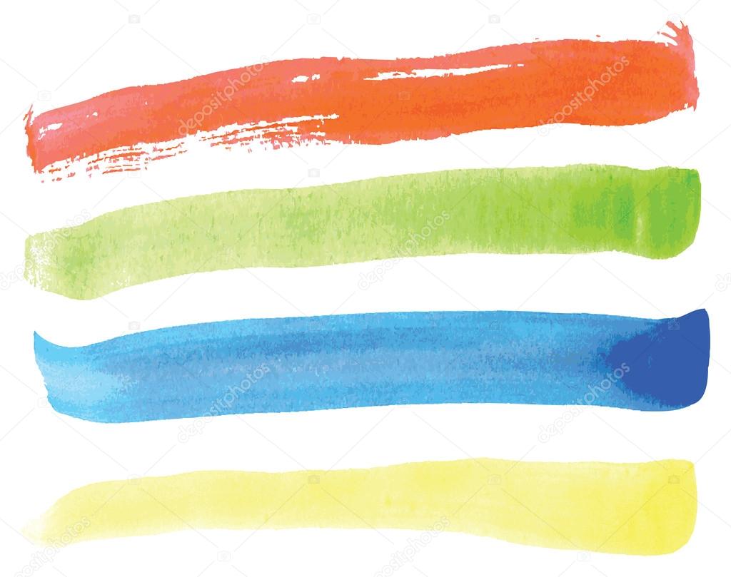 Wet Watercolor Texture in Vector eps10 — Stock Vector © hofred #60022067