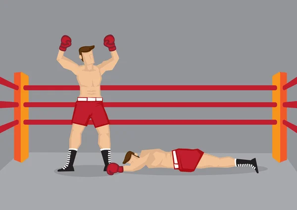Boxing Knockout Cartoon