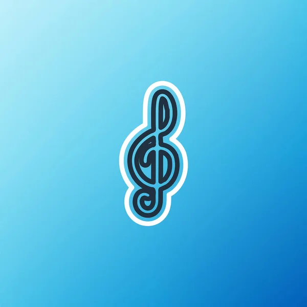 5,348,172 Blue treble clef icon Vector Images | Depositphotos