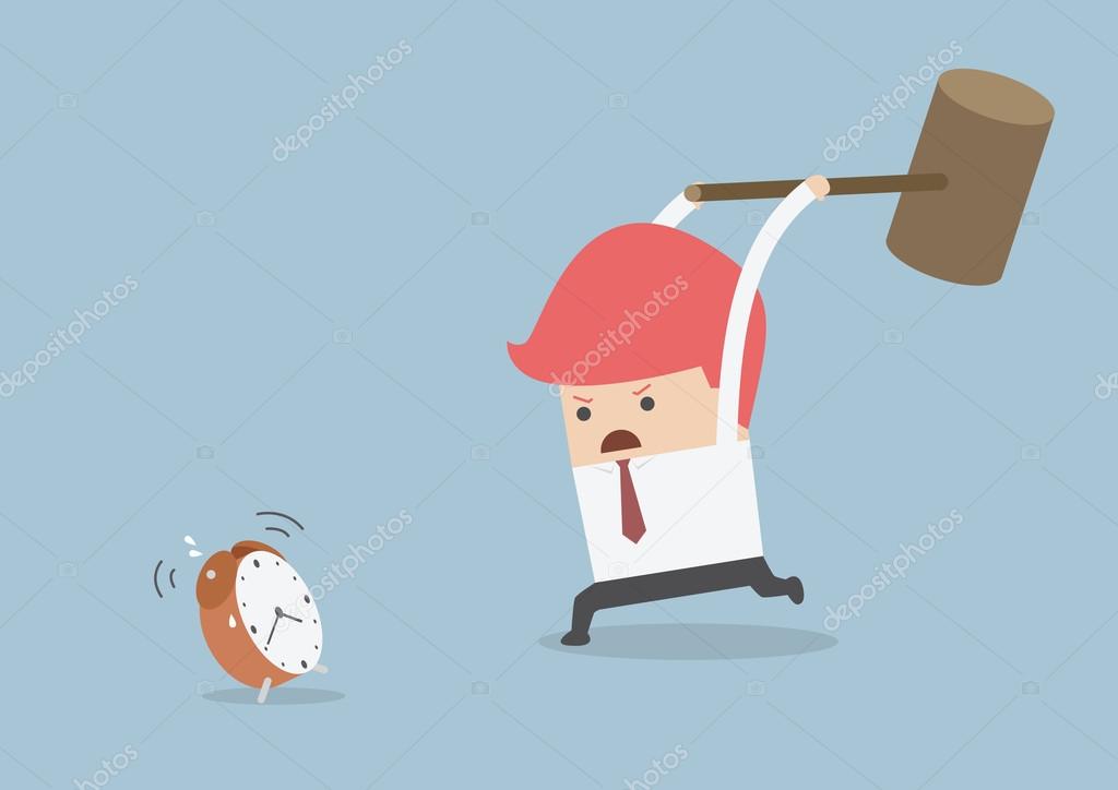 Hammer Smash Cartoon