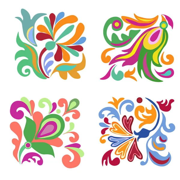 829 Folk art patterns Stock Illustrations | Depositphotos