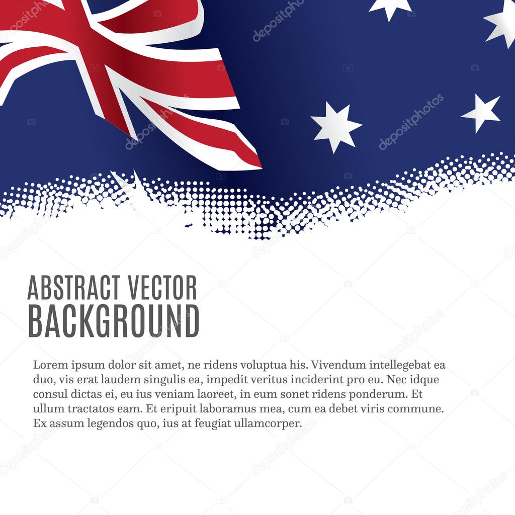 Background with Australian flag Stock Vector Image by ©Aenyeth #124256636