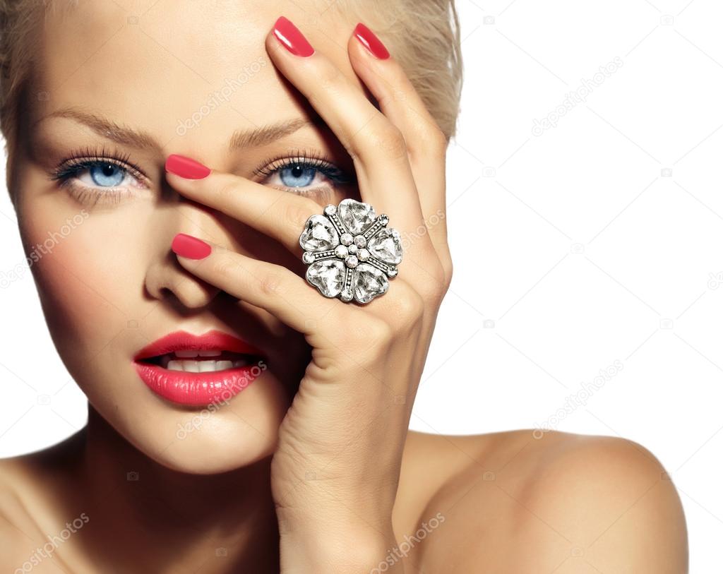 Model With Ring Stock Photo by ©iconogenic 61623205