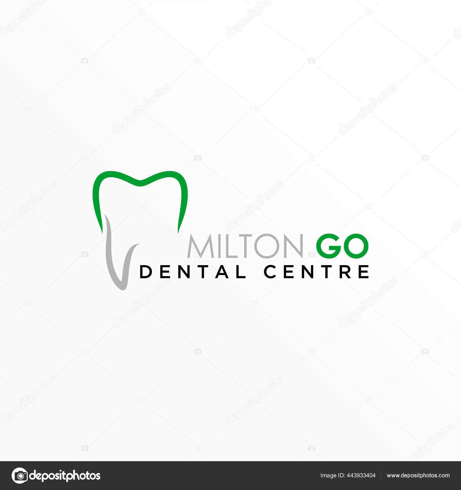 Simple Teeth Tooth Letter Word Font Image Graphic Icon Logo Stock ...
