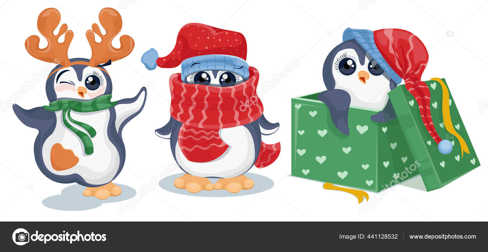 Penguins Wearing Clothes