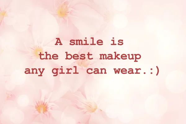 Sweet Quotes About Smile