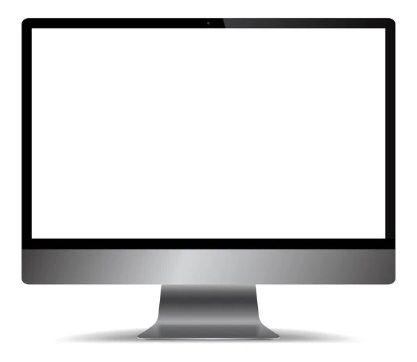 Realistic Computer Screen Stock Vector Image by ©Davidscar #91465184