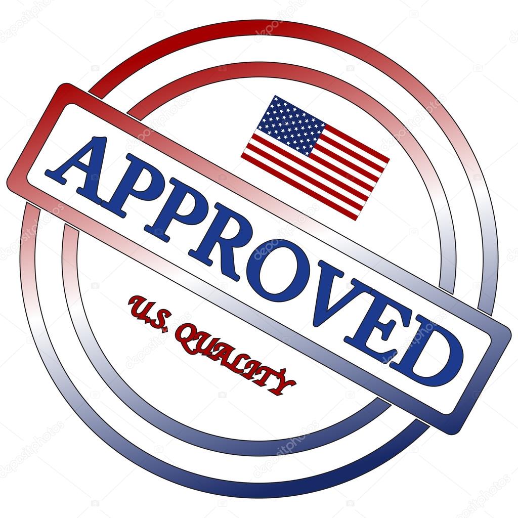 American Approved Quality Stamp Stock Vector Image by ©Davidscar #64456171
