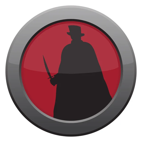Jack The Ripper Icon — Stock Vector © Davidscar #75473689