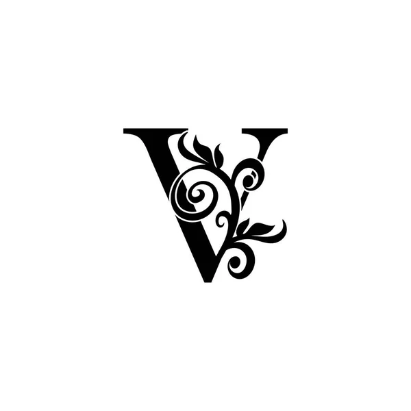 Fancy Letter V Design