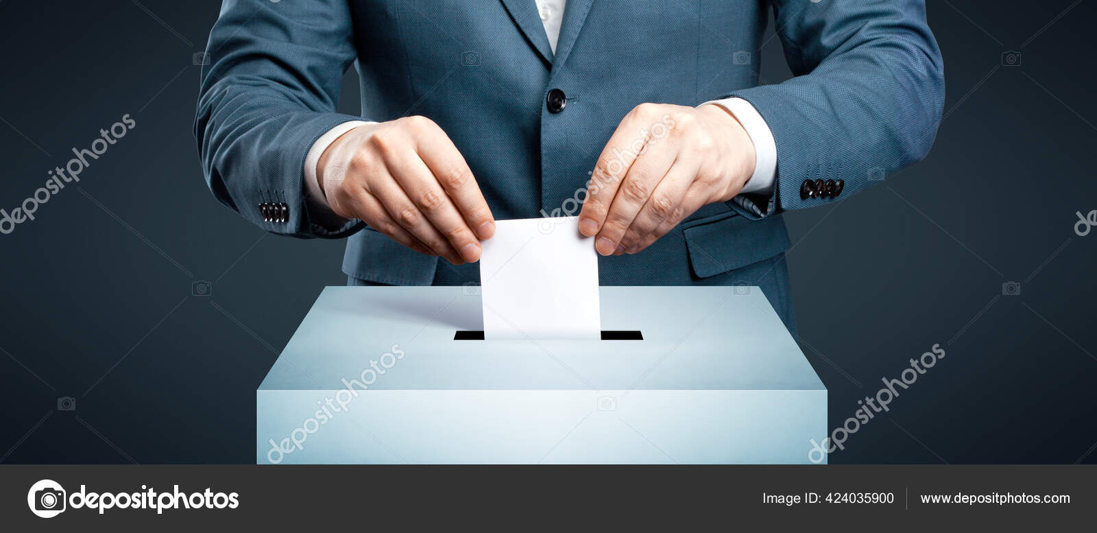 Voting Election Concept Making Right Decision — Stock Photo ...