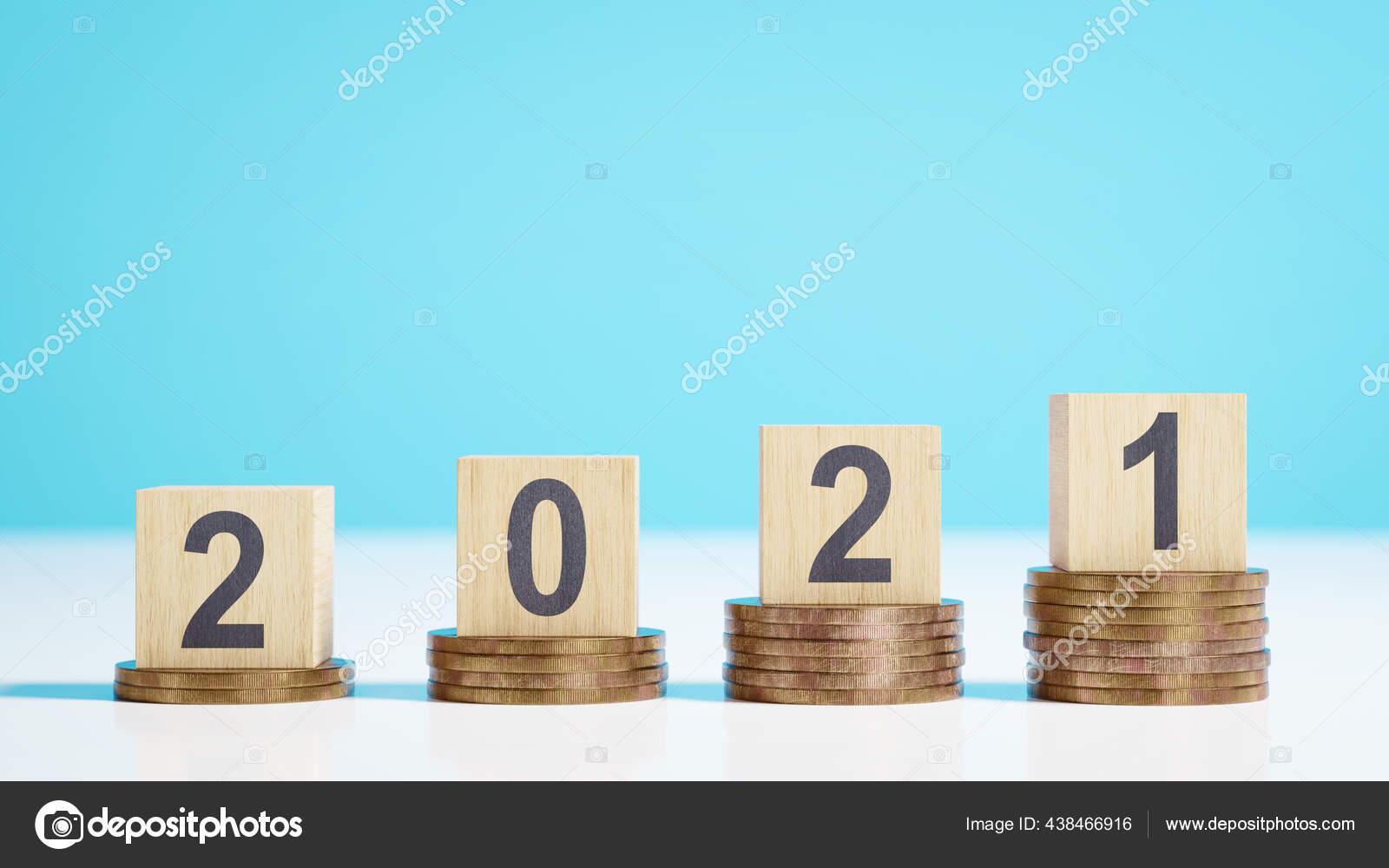 Creative Design Concept New Year Festival Illustration — Stock Photo ...