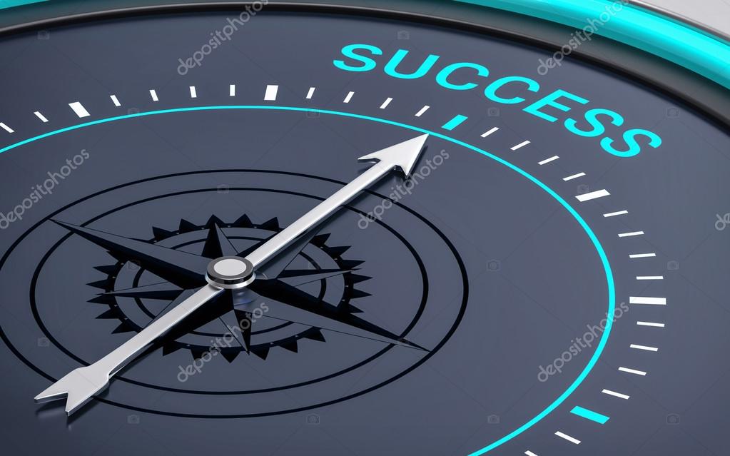 3D Compass. Success Word — Stock Photo © Ivanc7 #105542986